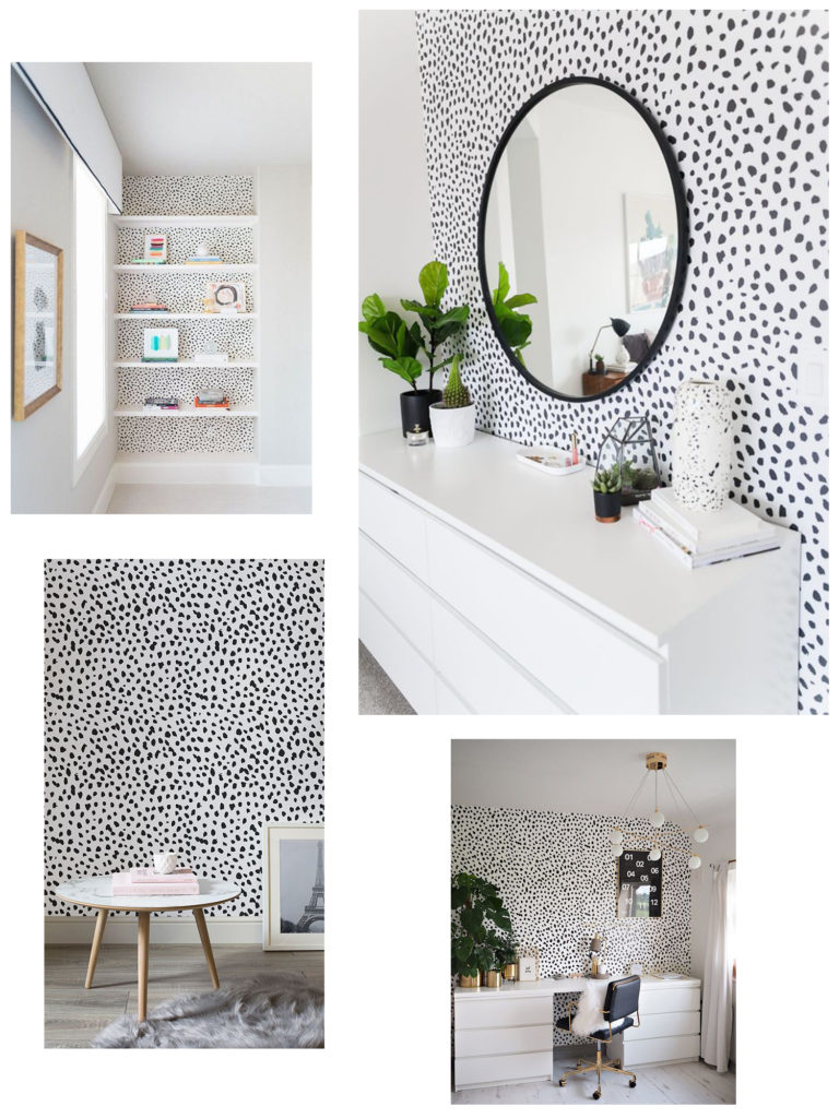 DIY: DALMATIAN PRINT WALL - Sophie Hannah